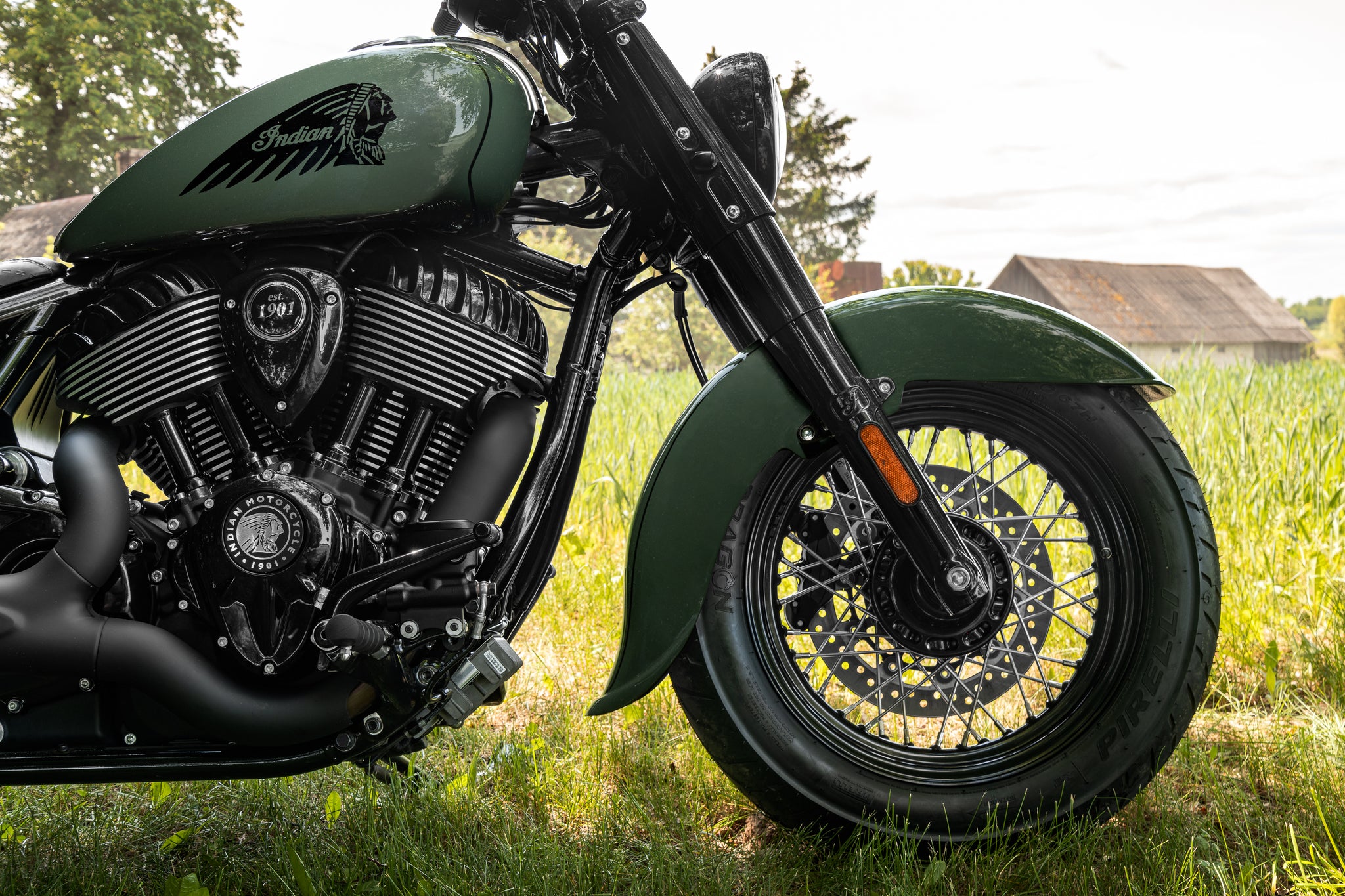 Indian Chief Front Fender "Apache" – Killer Custom