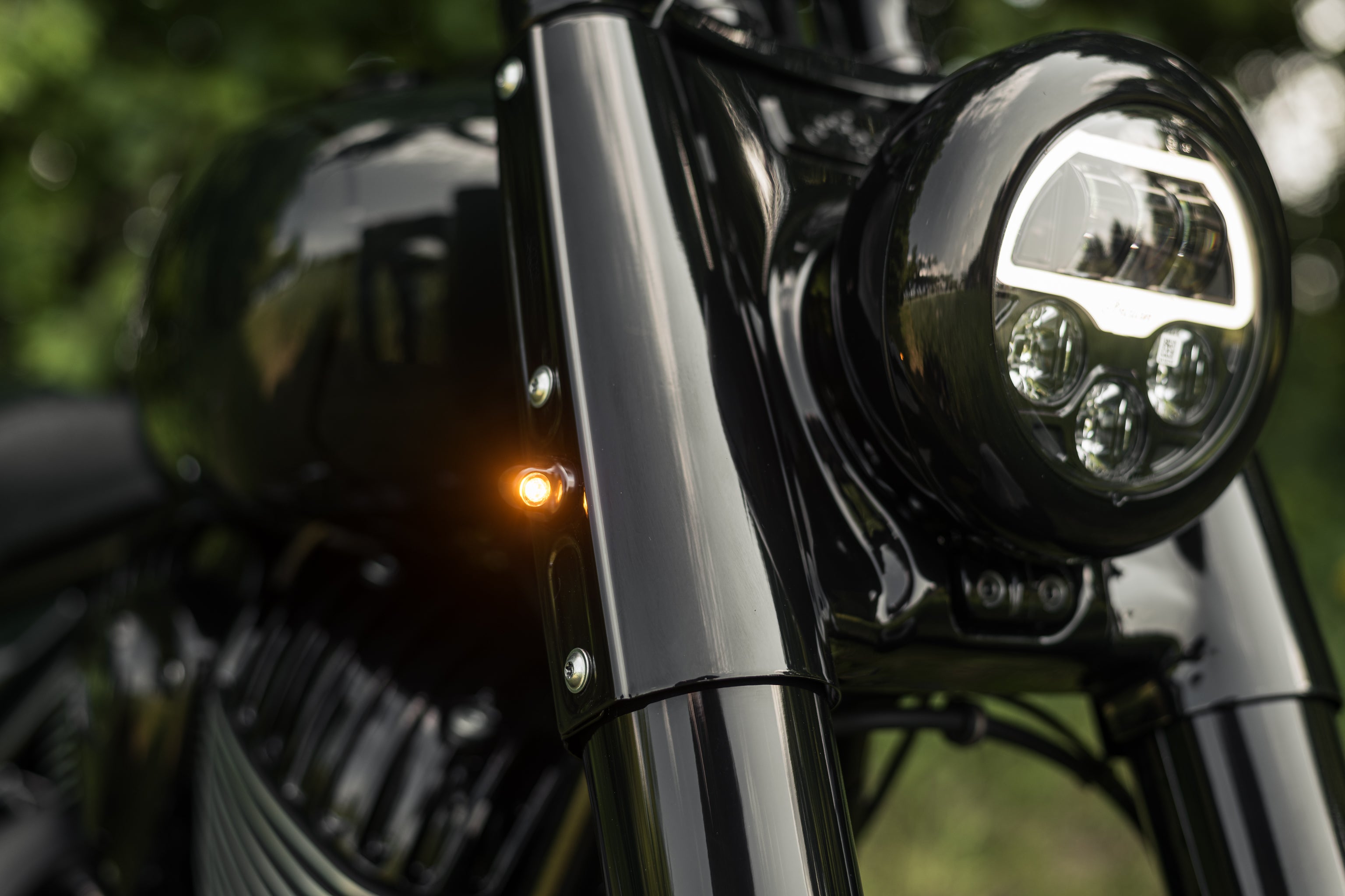 Indian Chief Bobber/Super Chief "Mohawk" Front Led Turn Signals ...